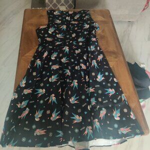 Banned Apparel | Dresses | Banned Apparel Swallow Print Dress Size 3xl ...